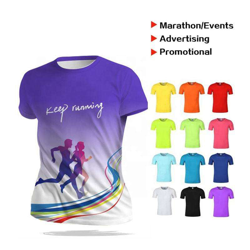 Custom Marathon Running T Shirts | OEM Race Shirt Factory – Diguan Apparel